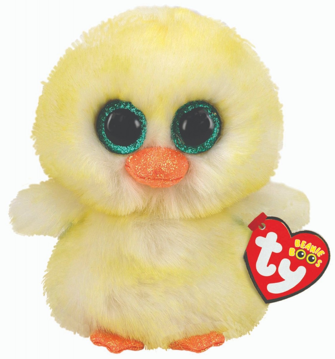 TY Lemon Drop the Chick Beanie Boo Regular Size - Bright Star Toys